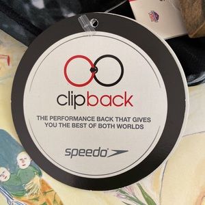 Speedo | Swim | Speedo Clip Back Performance Swim Suit Top | Poshmark